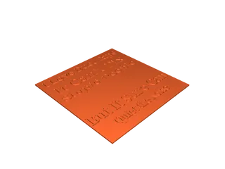 Duct Tape Sign by Phantom Printer | Download free STL model ...