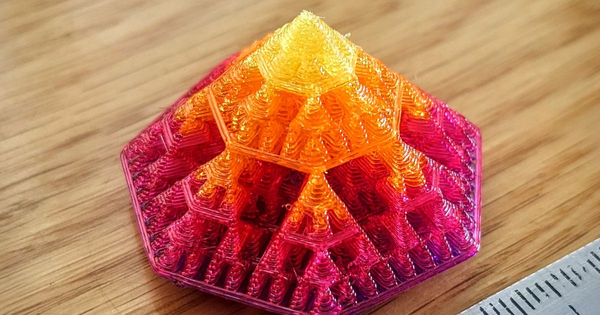 Fractal "Fairy Crystal" small 7 sides by DrTomFlint | Download free STL ...