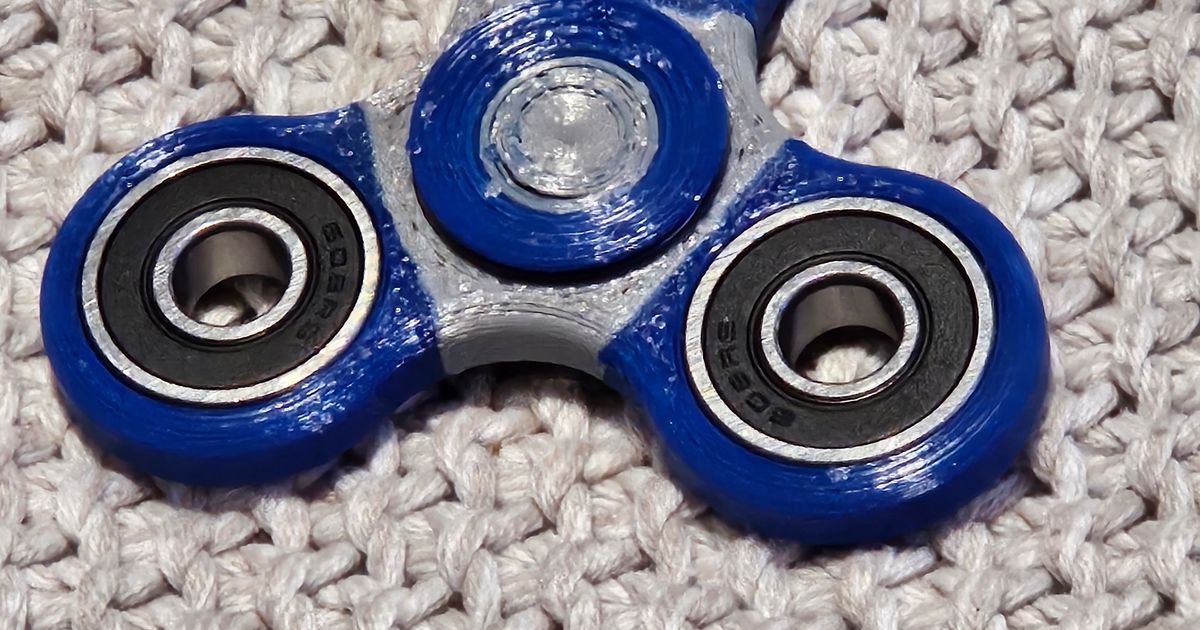 Dual color fidget spinner by Brutal3dprints | Download free STL model ...