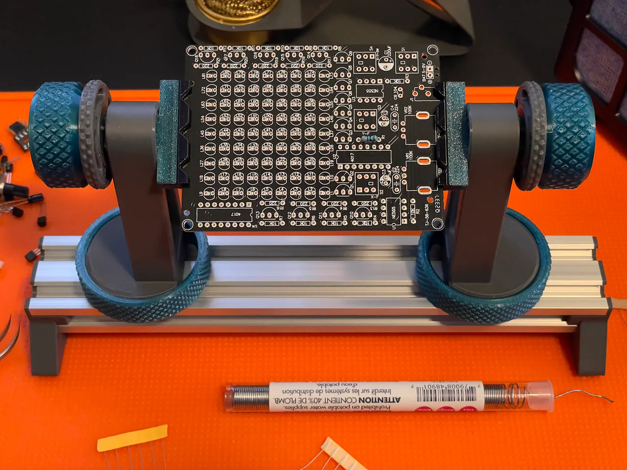2040 Base PCB/Wire Holder Tool Set by sulli18 | Download free STL model ...