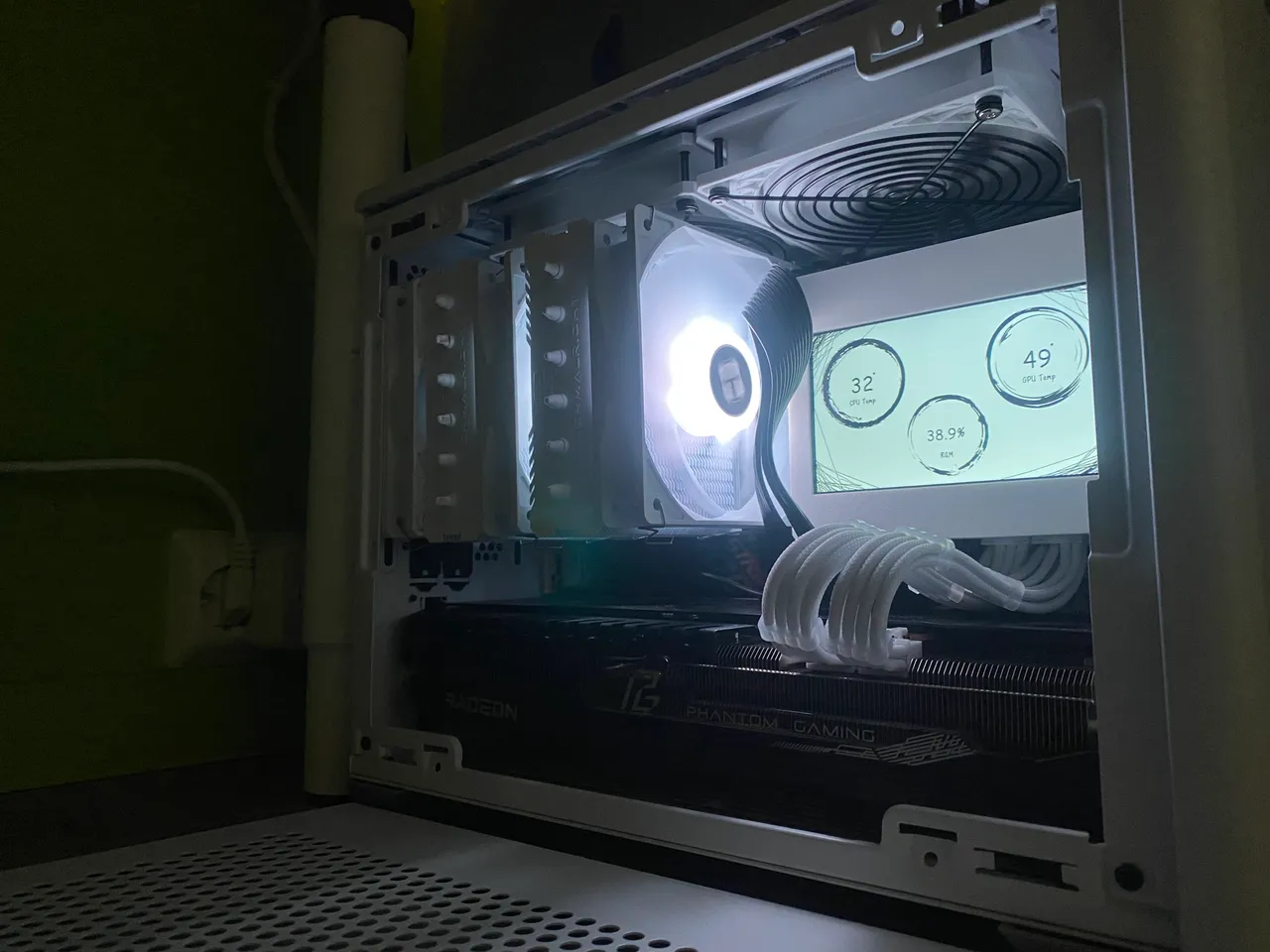 NR200 Screen mount by Daniel Marchand | Download free STL model ...