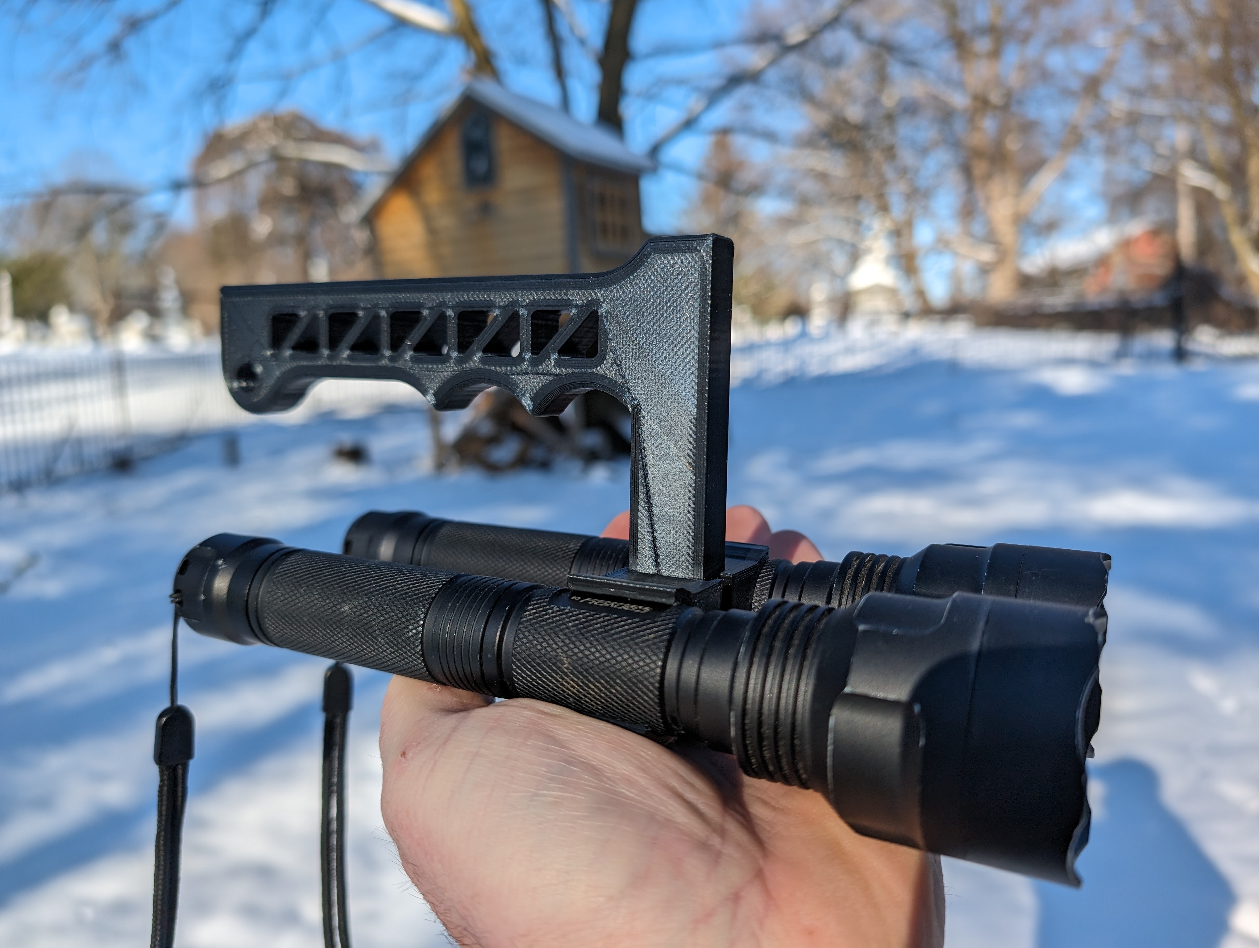 Convoy C8 (or similar) Dual Flashlight Holder by Jason Dobbs | Download ...