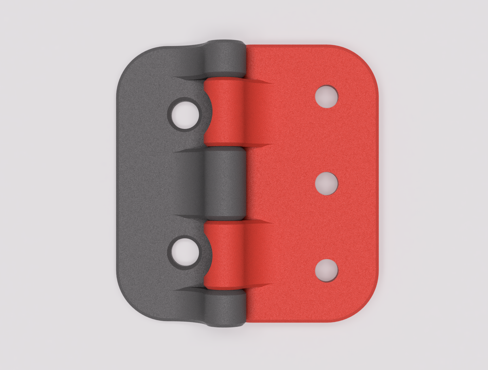 Print-in-Place Hinge for 1/8" Acrylic Doors for 4040 Extrusion ...