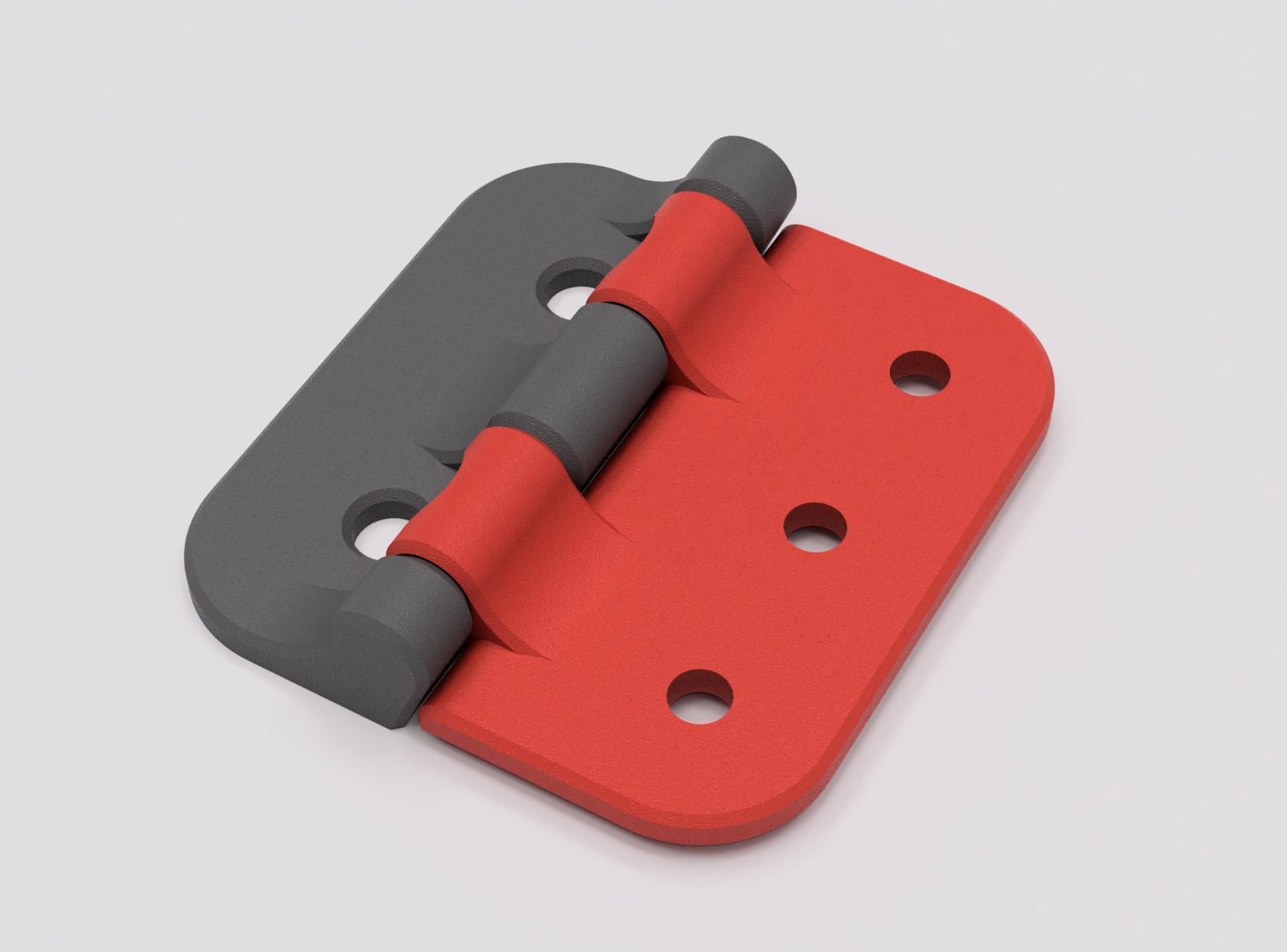 Print-in-Place Hinge for 1/8" Acrylic Doors for 4040 Extrusion ...