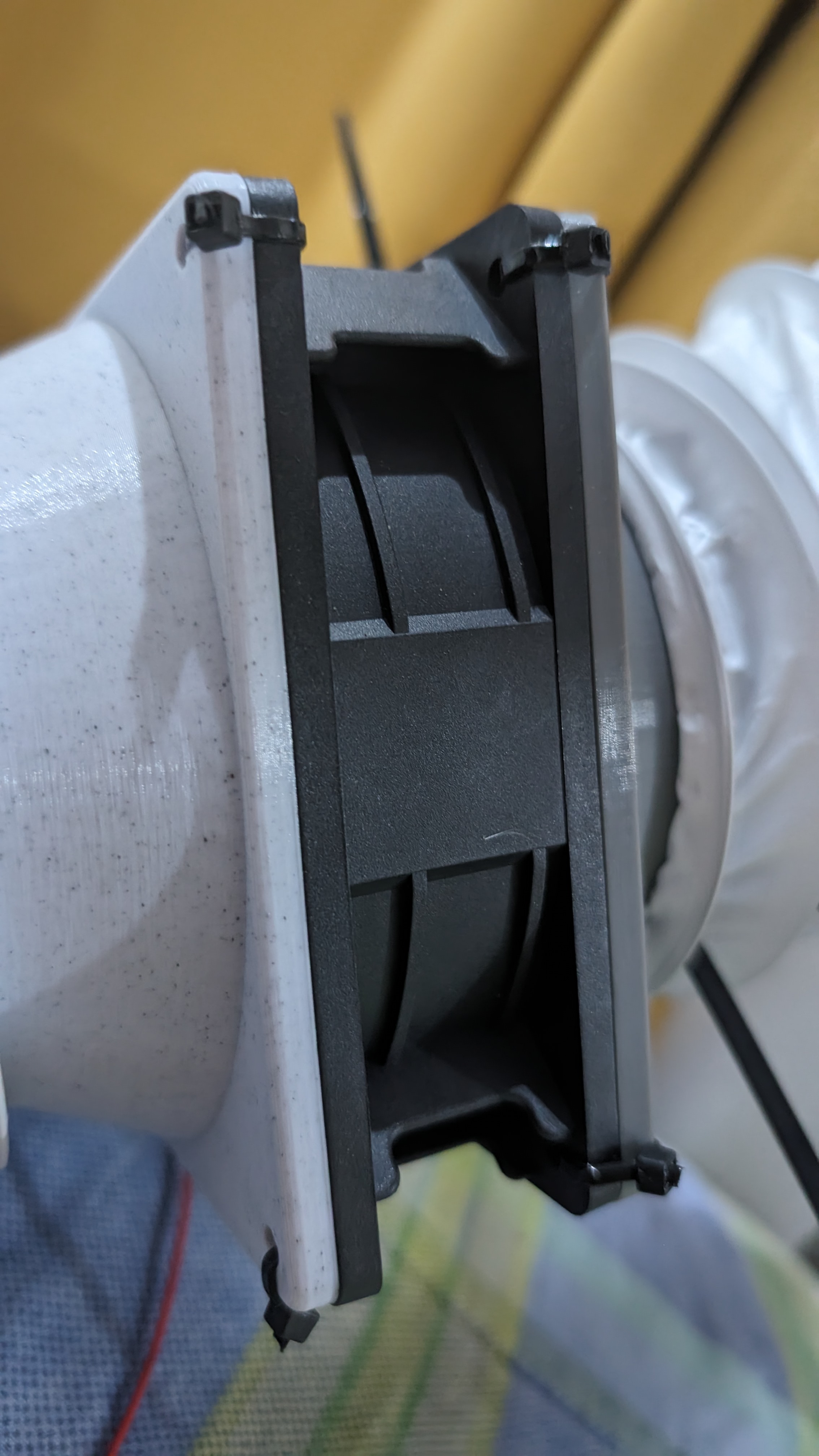 Adapter for 120mm fan to 4 inch duct by Alex Saenz Rojas | Download free STL model | Printables.com