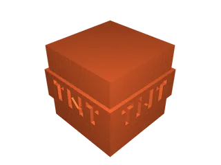 TNT Block Decoration (Minecraft) by DesignerRook | Download free STL ...