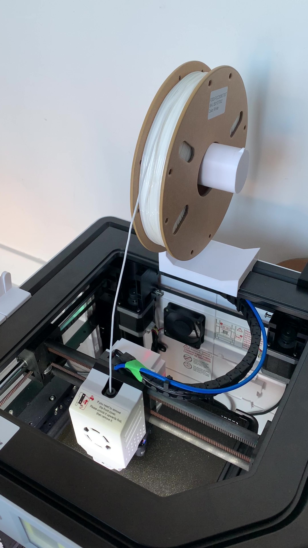Qidi X-Smart 3 Printer Top Spool Holder by oufzor | Download free STL ...