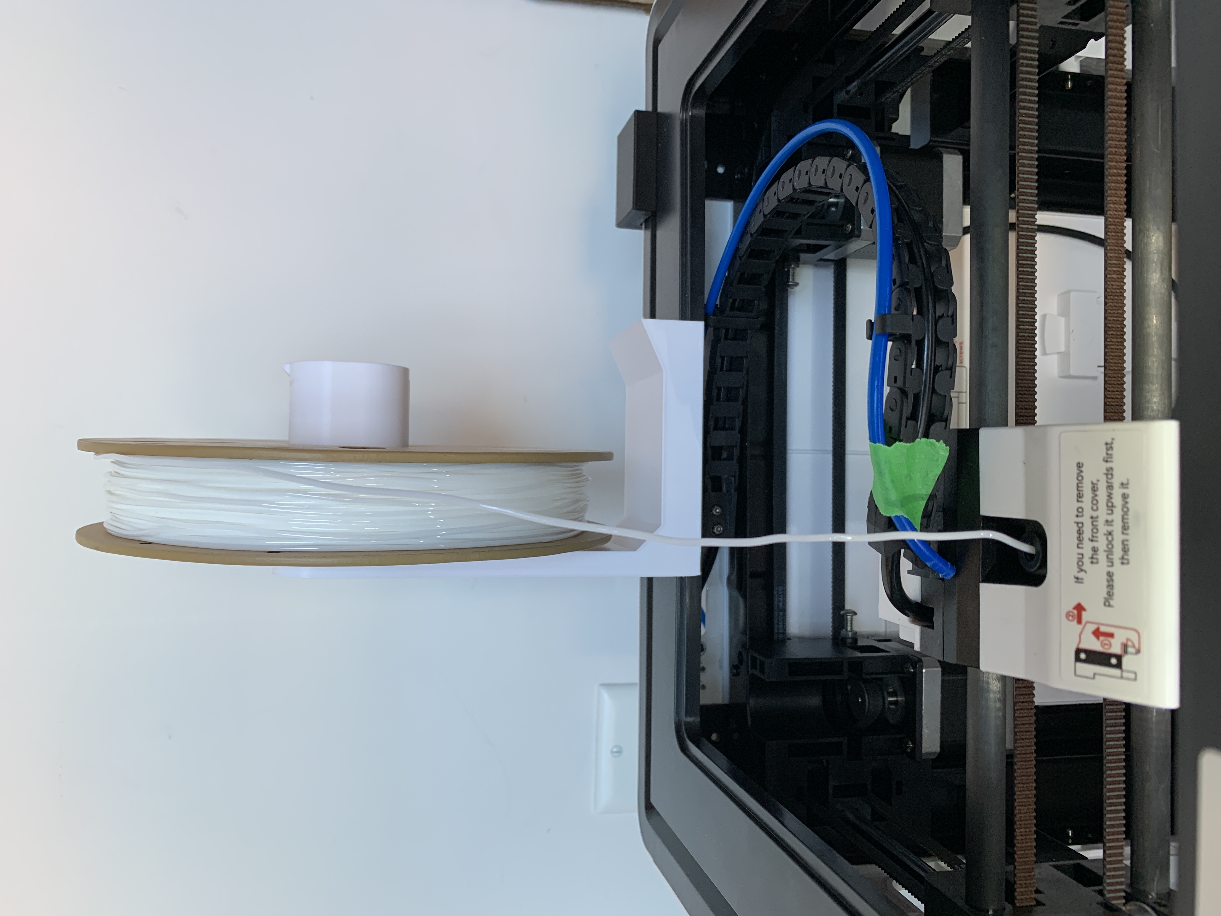 Qidi X-Smart 3 Printer Top Spool Holder by oufzor | Download free STL ...