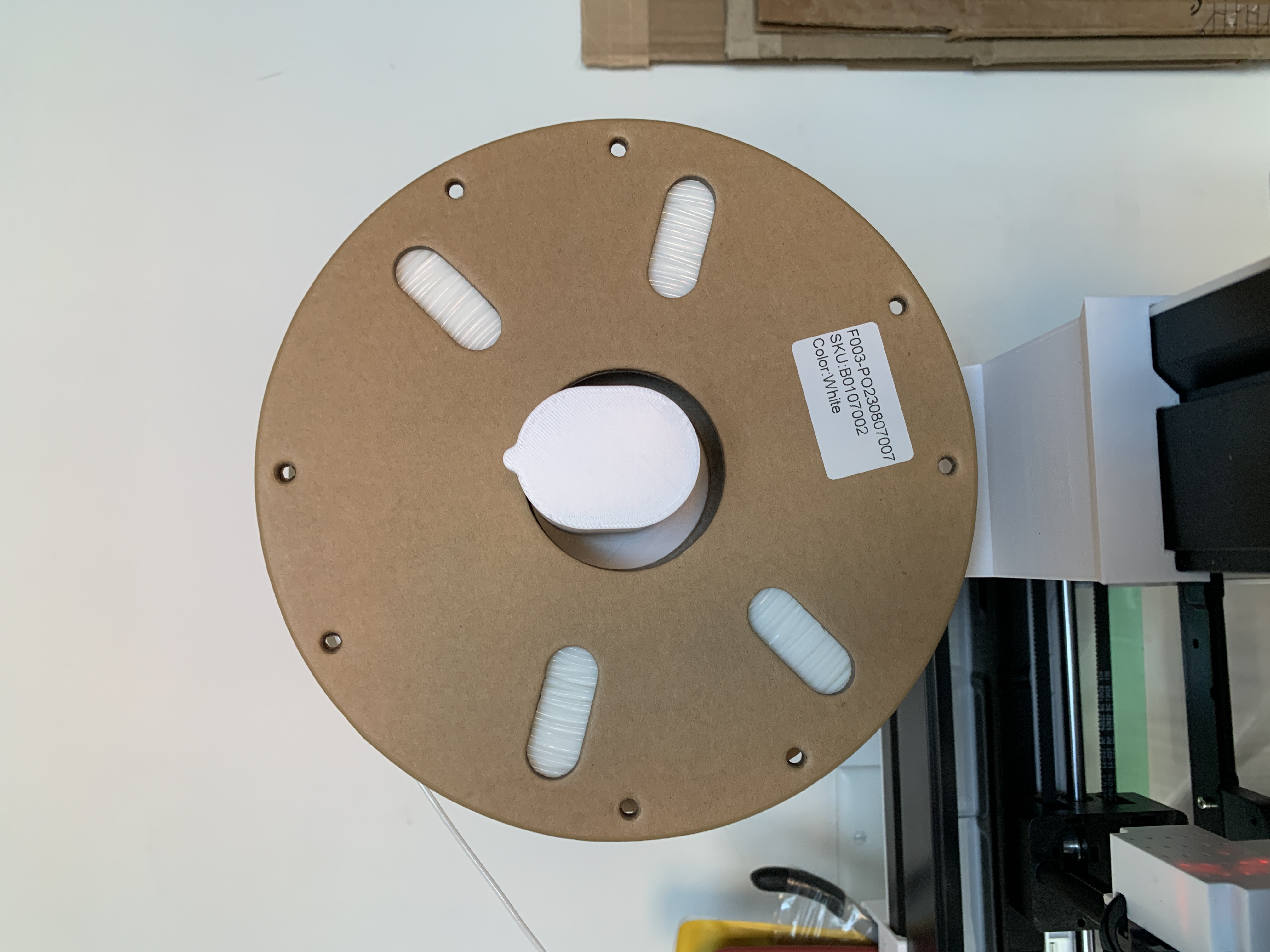 Qidi X-Smart 3 Printer Top Spool Holder by oufzor | Download free STL ...