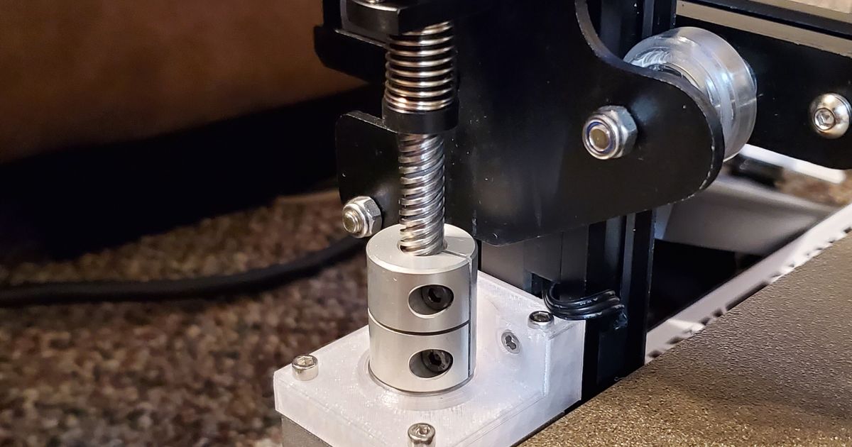 Ender 3 Z-Axis Stepper Motor Mount with M3 Screws/T-nuts par Cloud ...