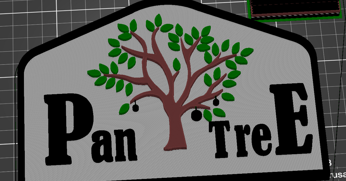 Pantry (PanTree) Sign by Josh Owens | Download free STL model ...