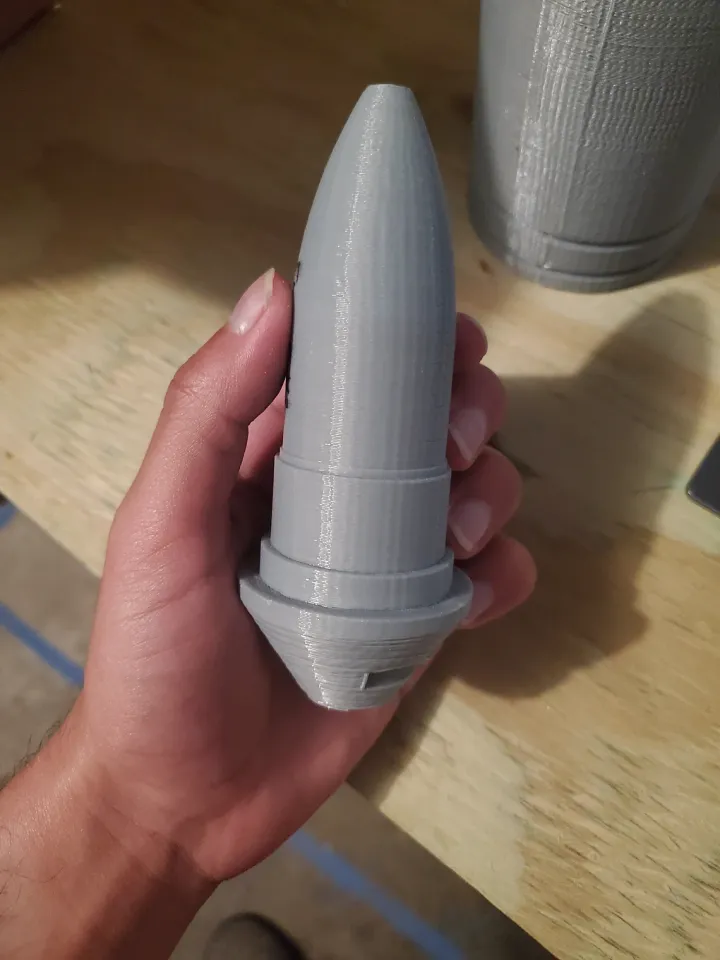 76mm M32 Tank Shell Round by ShadowDome102 | Download free STL model ...
