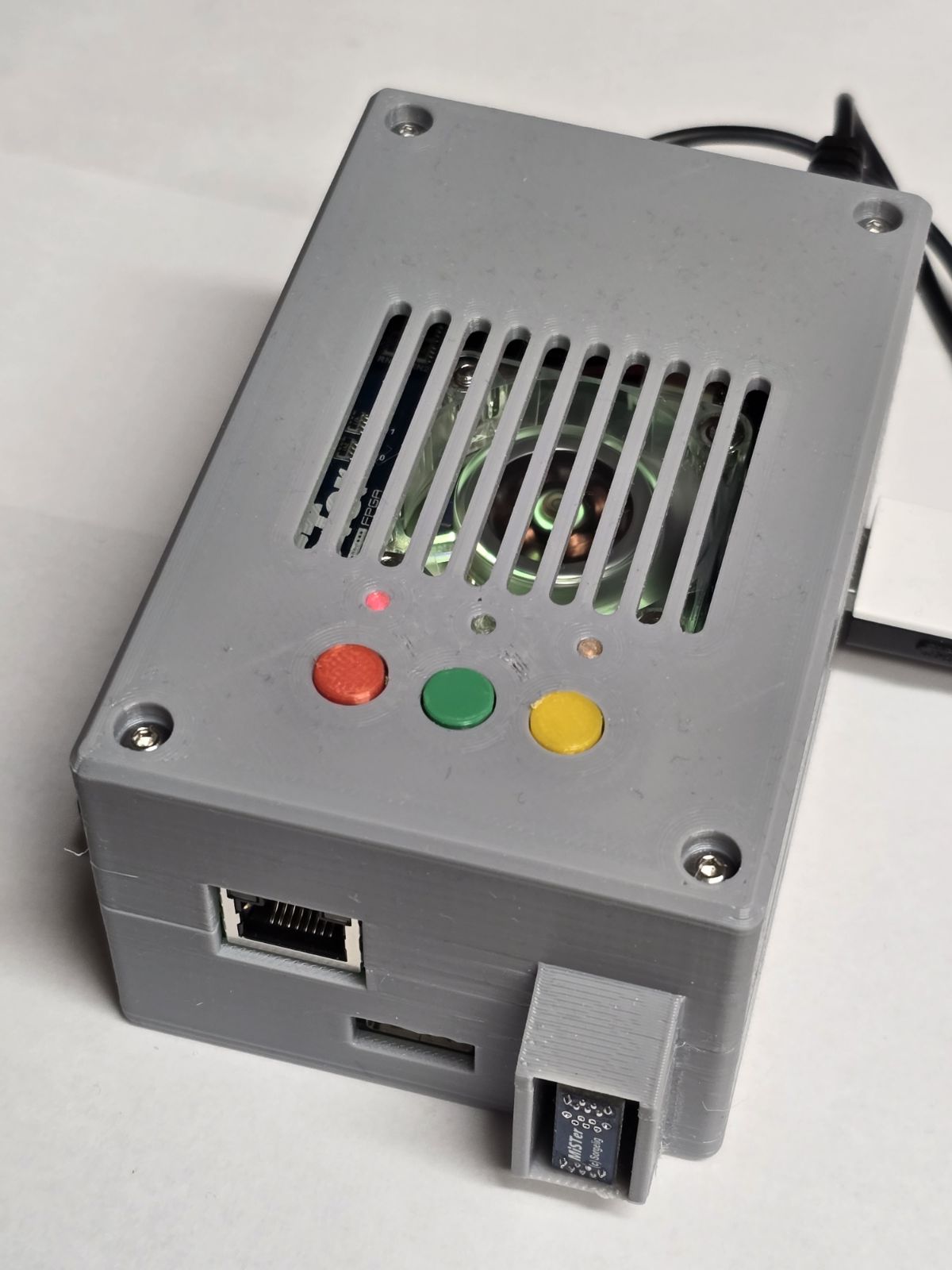 MiSTer FPGA Case With LED Pipes. by PaPaMidnight | Download free STL ...