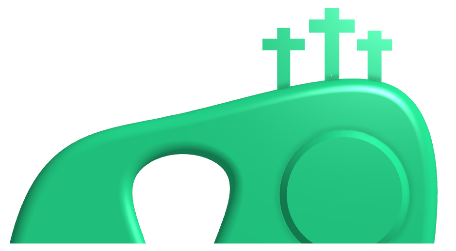 Empty Tomb with Crosses by SteveGotthardt | Download free STL model ...