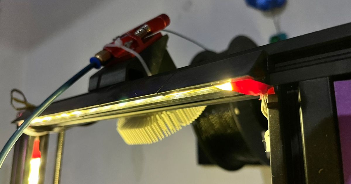 Modular LED strip Light bar for 2020 V slots by Emveor | Download free ...