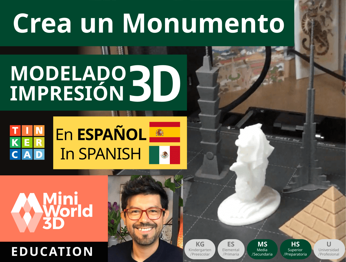 Crea un Monumento: Modelado e Impresión 3D - Proyecto (Secundaria, en ...