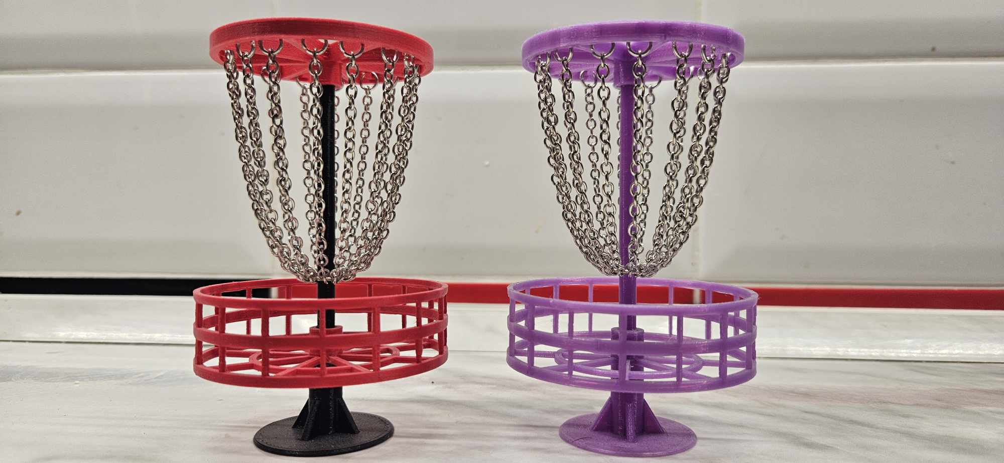 Mini Discgolf basket by Jiří Sobota | Download free STL model ...