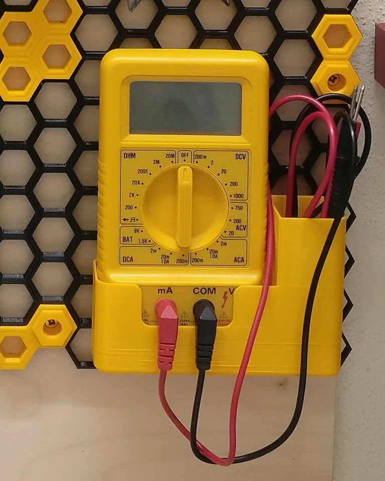 HSW multimeter holder by lufa | Download free STL model | Printables.com