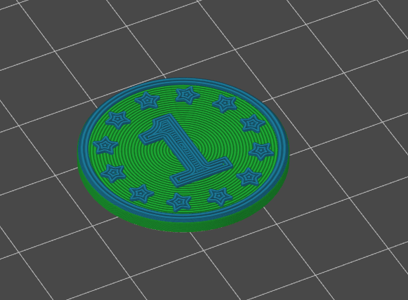 One Unicorn Coin (Both sides) by Alex Key | Download free STL model ...