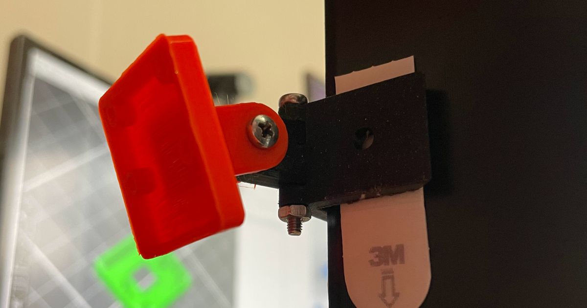 Raspberry Pi Camera Back for Lack Enclosure Mount by bekit | Download ...