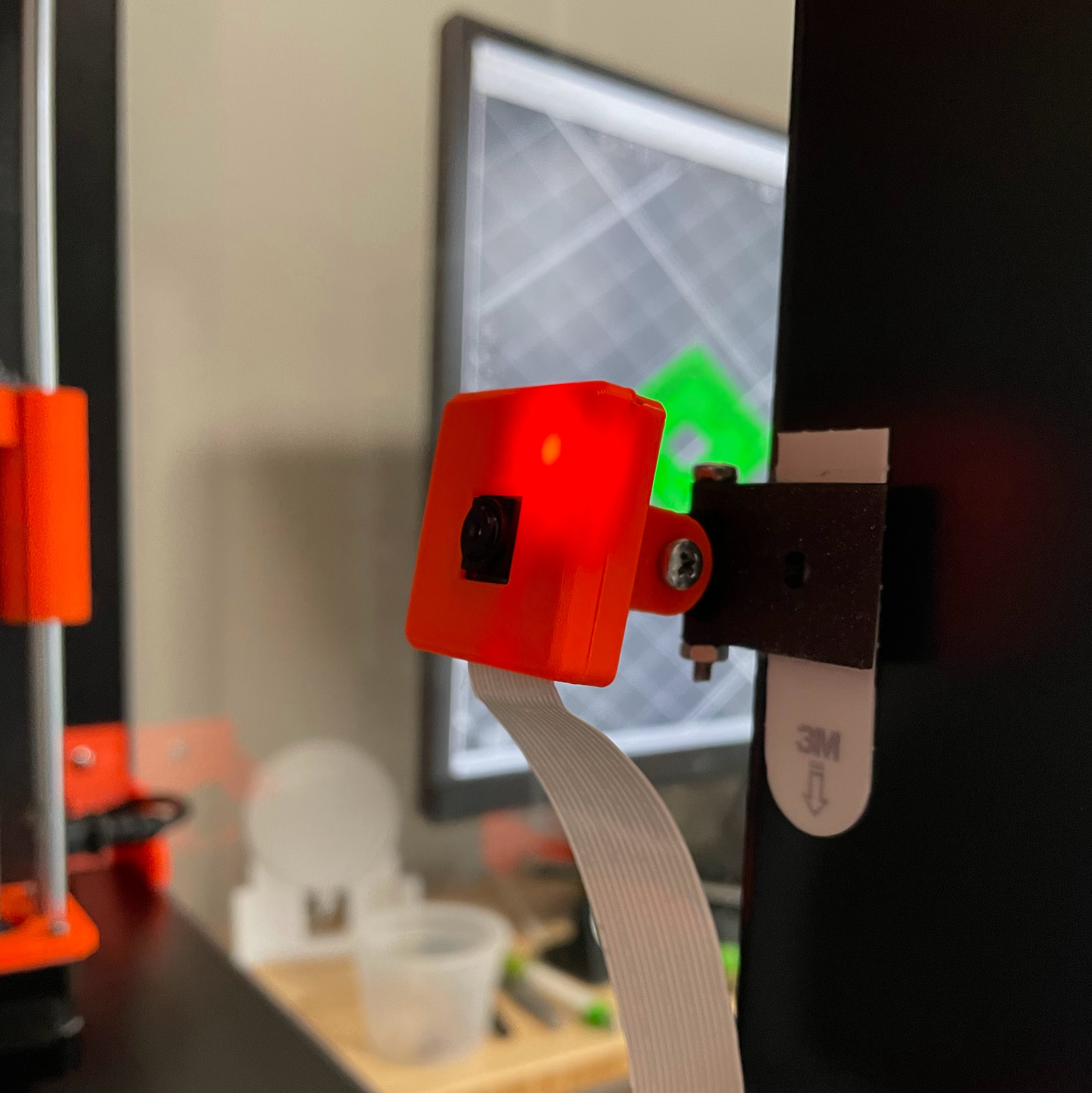 Raspberry Pi Camera Back for Lack Enclosure Mount by bekit | Download ...