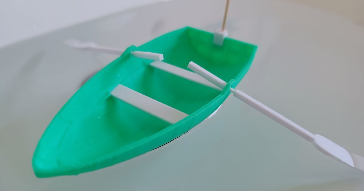 Bathtub Rowing Boat KIT by NagyBig | Download free STL model ...