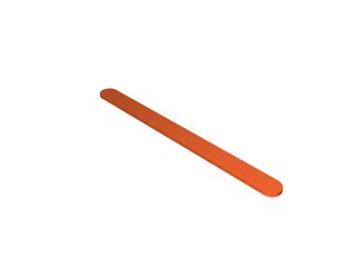 Standard popsicle stick by chrisebryan | Download free STL model ...