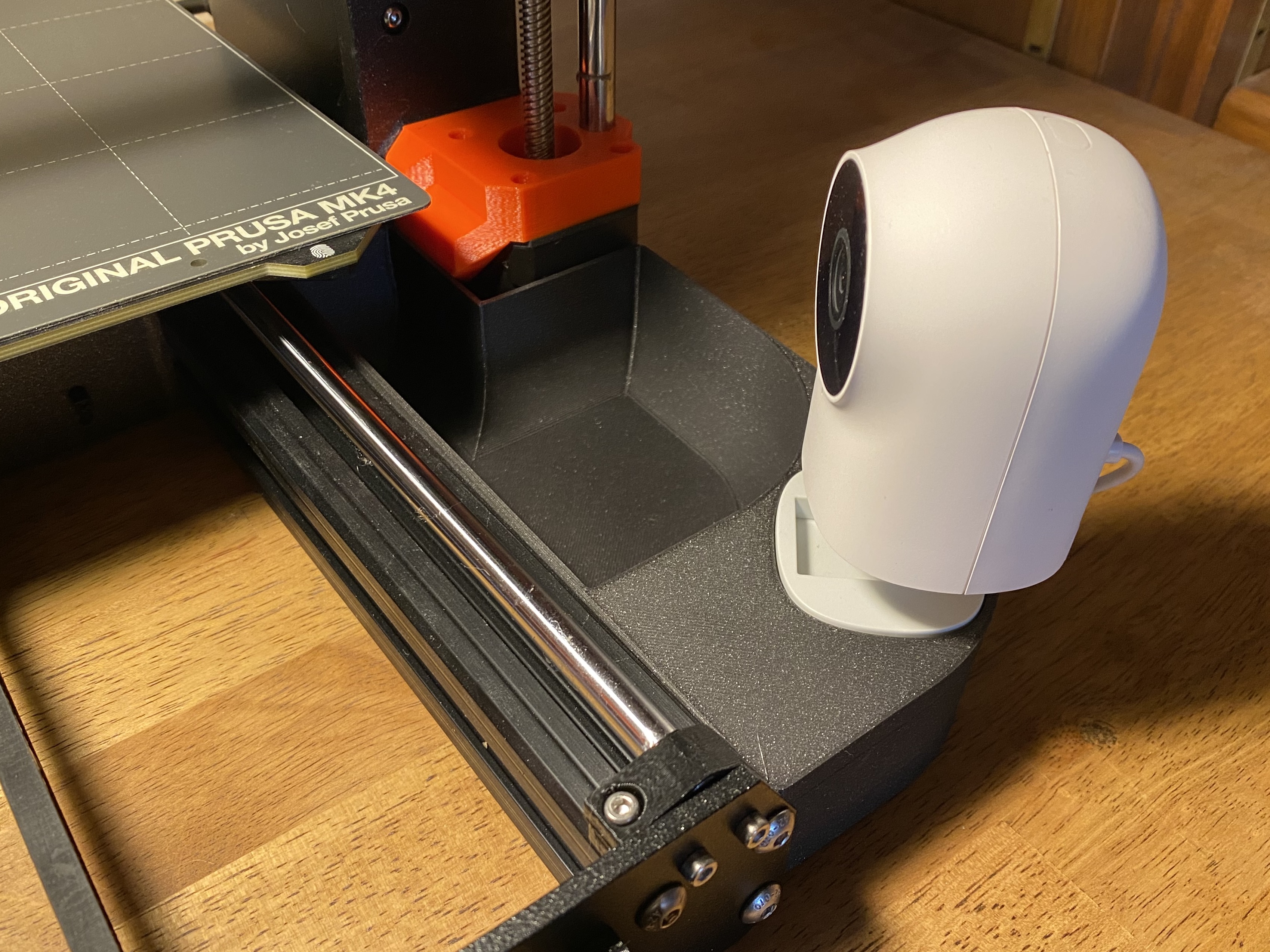 Prusa MK4 bin + Aqara G2H Pro Camera by Sébastien | Download free STL ...