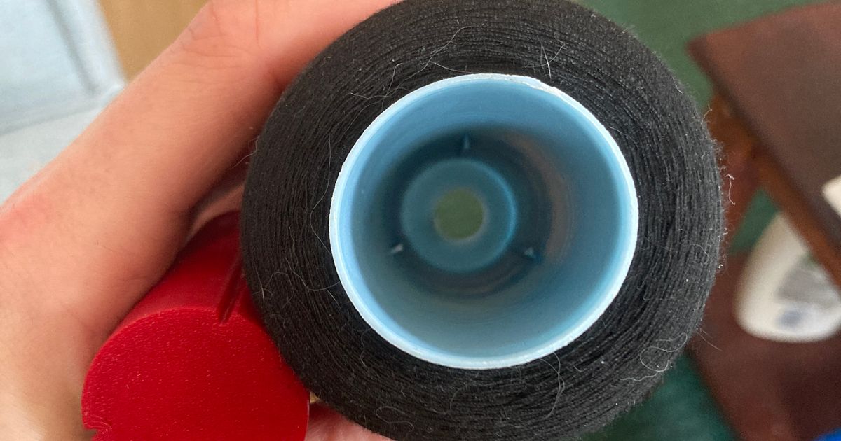 Large cone shaped spool adapter for sewing by JeyMco | Download free ...