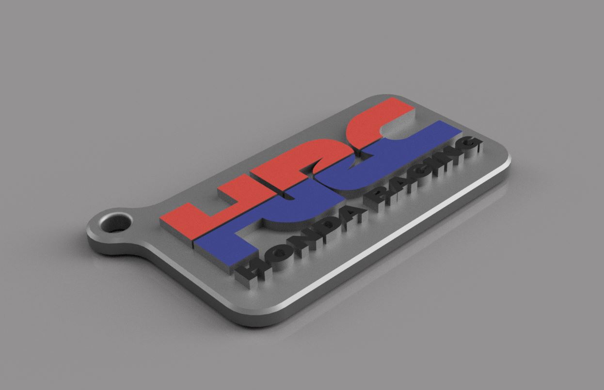 Honda HRC Keychain - Key chain - Portachiavi - Porte Clès - 钥匙链 ...