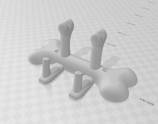 dog lead hooks by Tomo | Download free STL model | Printables.com