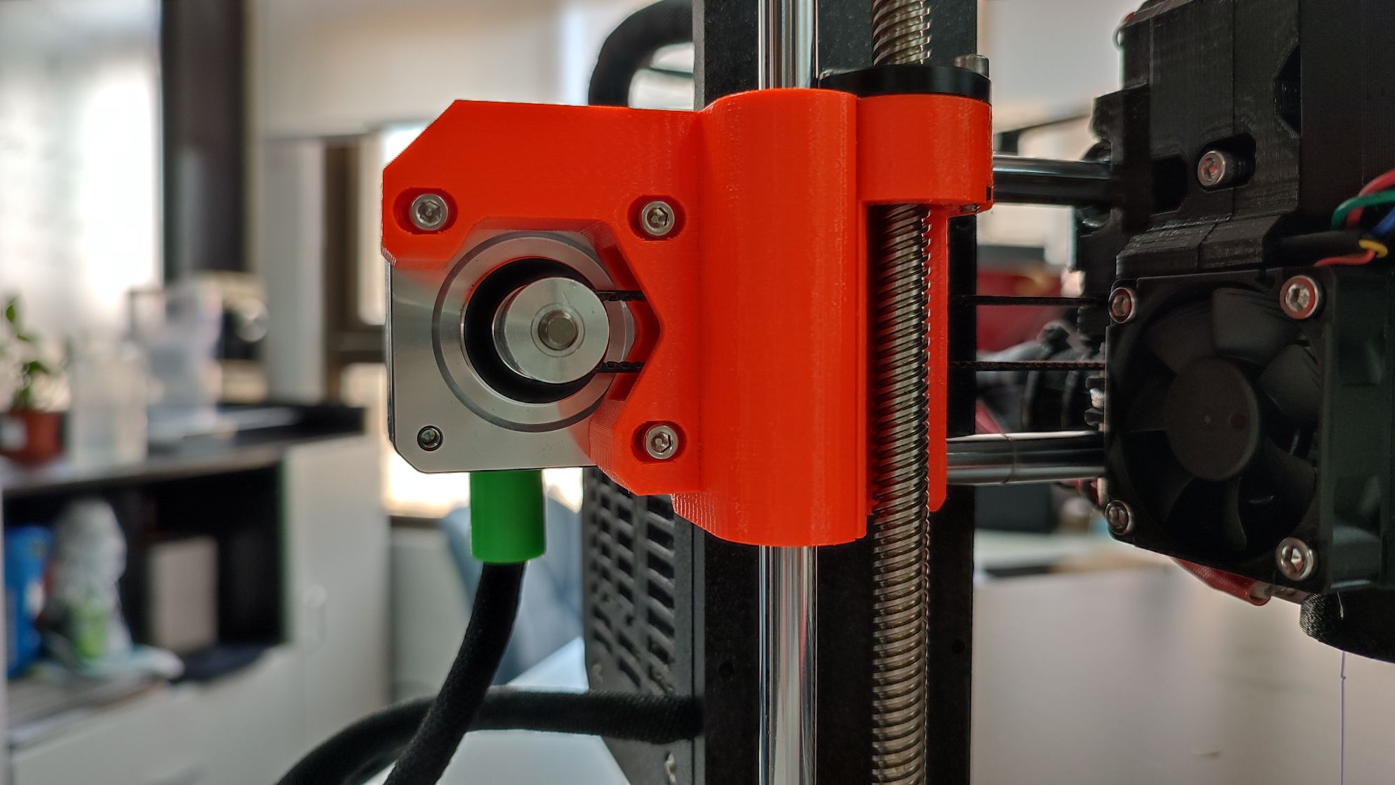 Prusa Mk3+ X motor wire guard (Updated 2021/10/30) by Lam | Download ...