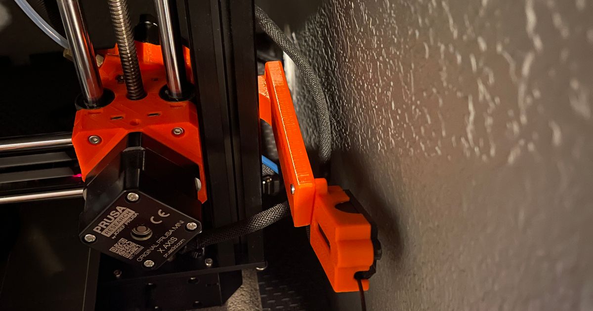 Prusa MINI Filament Sensor holder arm - front access by John | Download ...