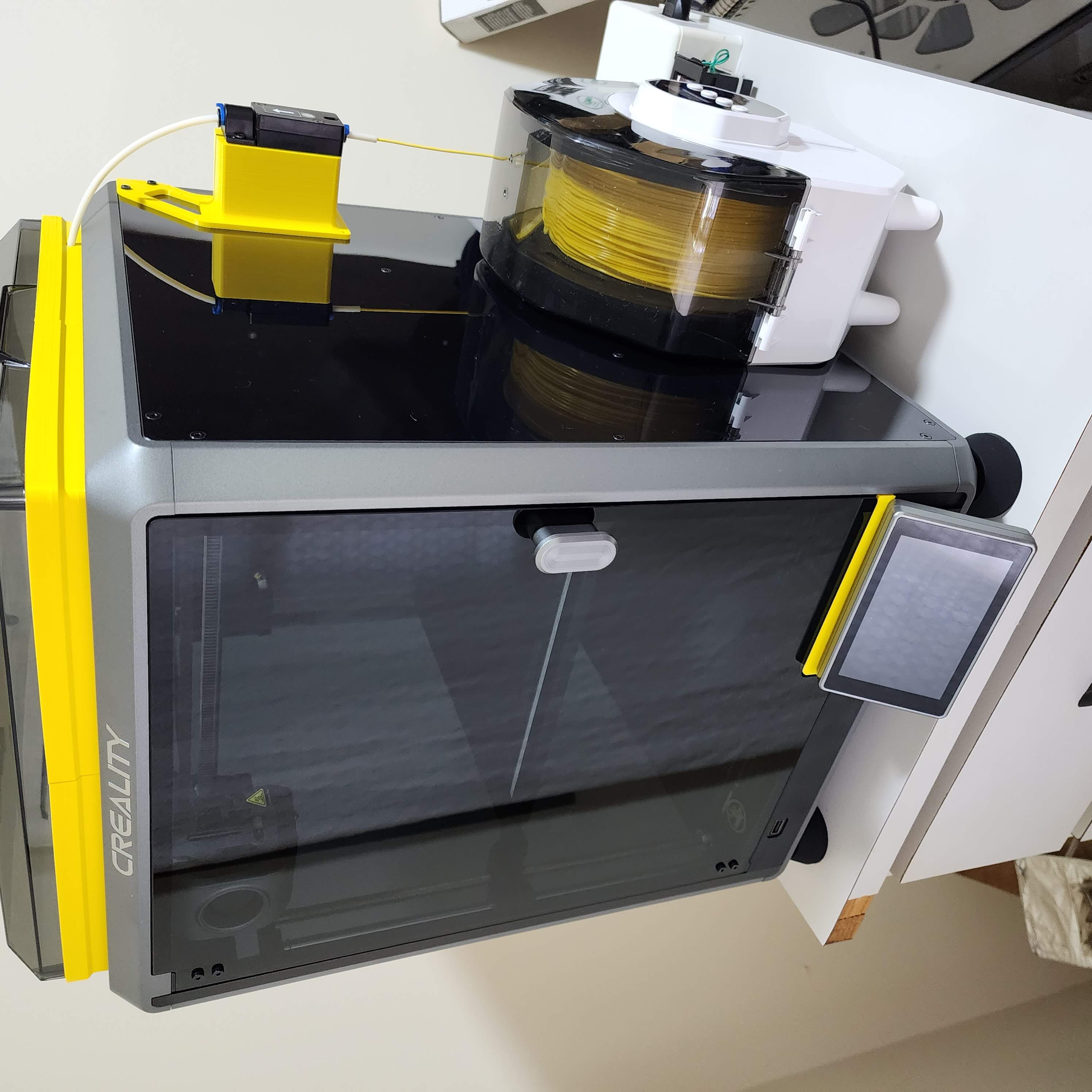 Creality K1 Filament Sensor Relocation Mount V2 by ViniS | Download ...