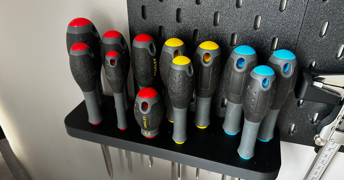 Skadis Holder for Stanley Fatmax Screwdrivers by Dave Page | Download ...