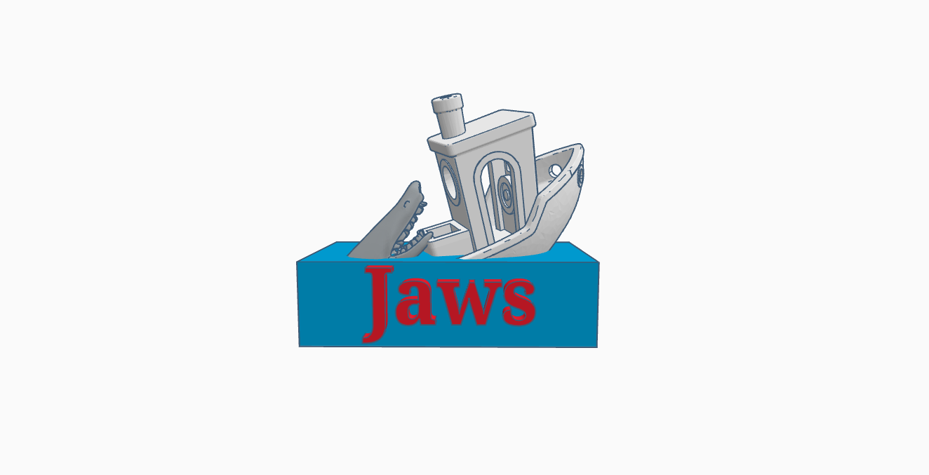 Jaws Benchy von Fyodor321 | Kostenloses STL-Modell herunterladen ...
