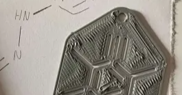 Benzene chemistry drawing template by CrabLeg | Download free STL model ...