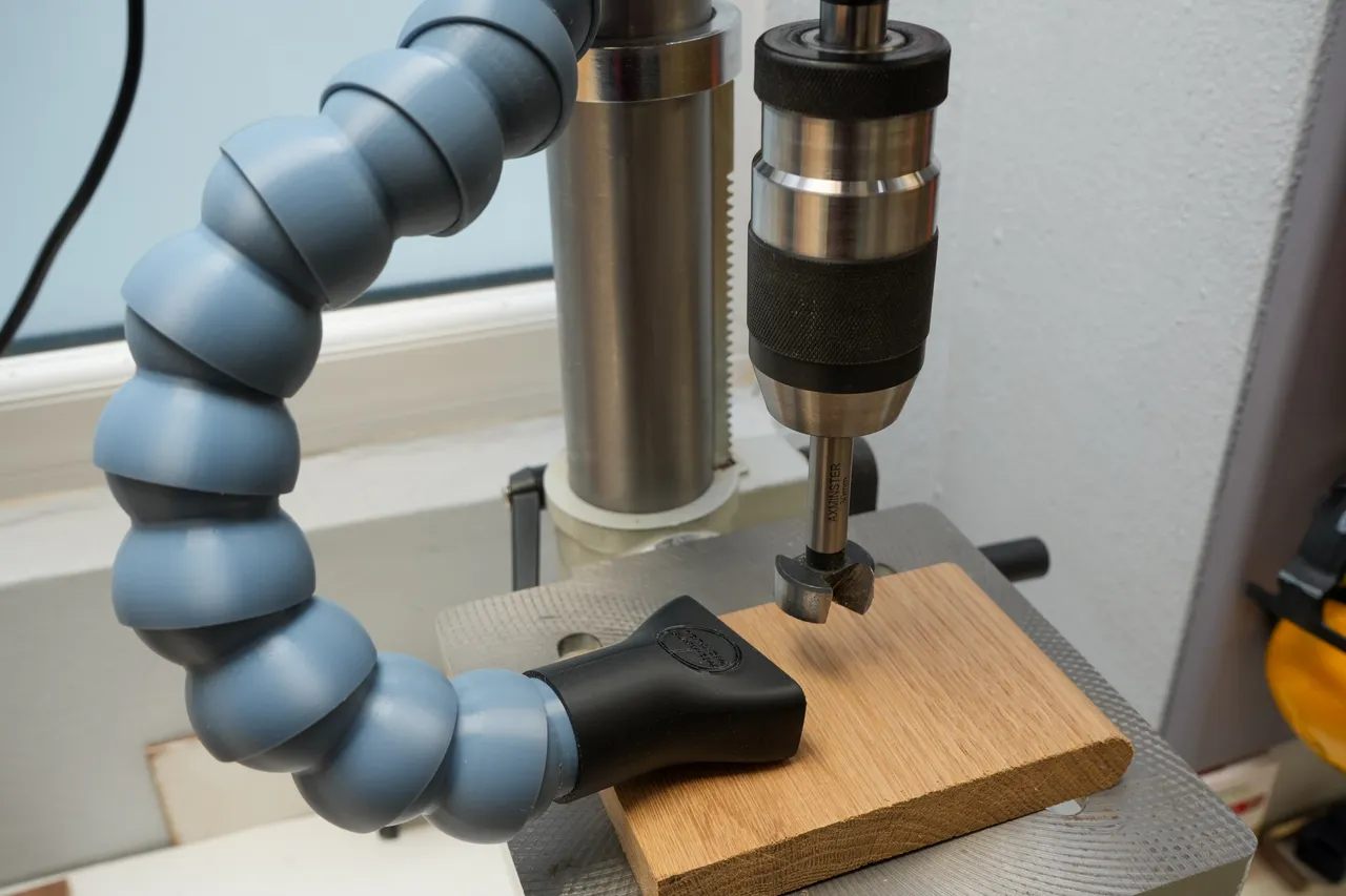 Flexible Hose for Dust Extraction by Makers Manual | Download free STL model | Printables.com