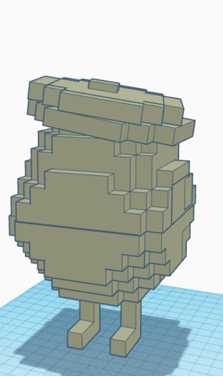 Empanada QSMP (easter egg) by Fleurien Hibma | Download free STL model ...
