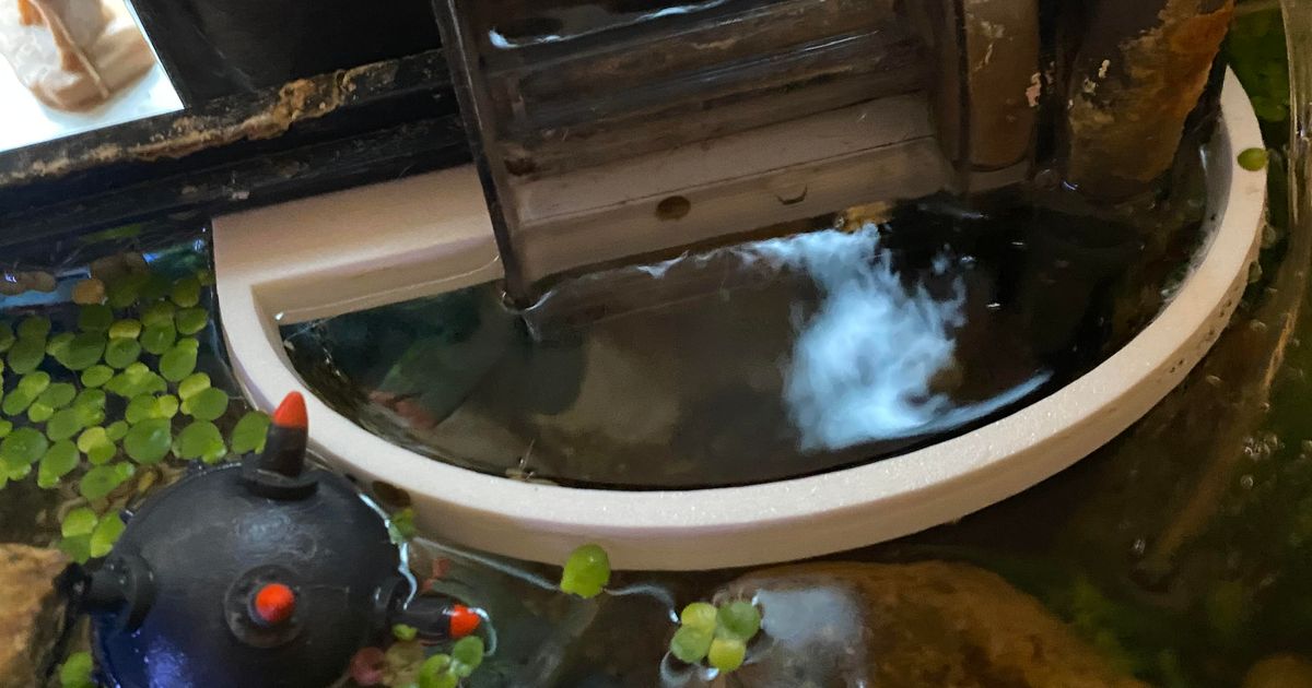 Fish Tank Filter Guard by Falconbob2 | Download free STL model ...