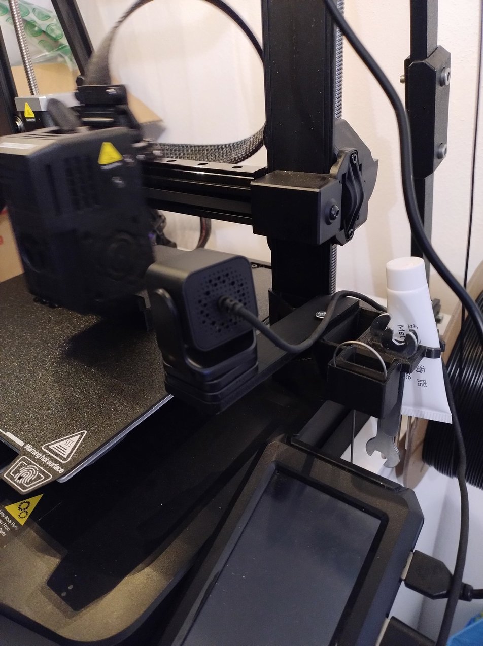 Nebula camera support for tool holder, Creality Ender 3 V3 KE by ...