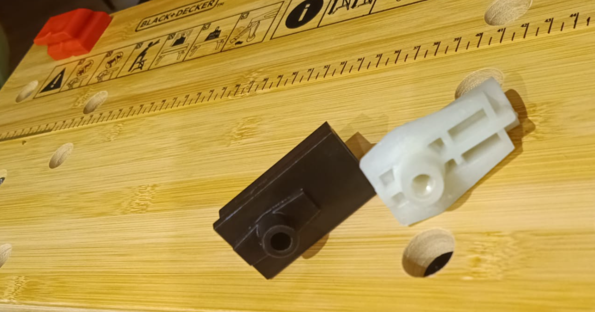 Workmate pivot nut for wm550 by Mataksik | Download free STL model ...