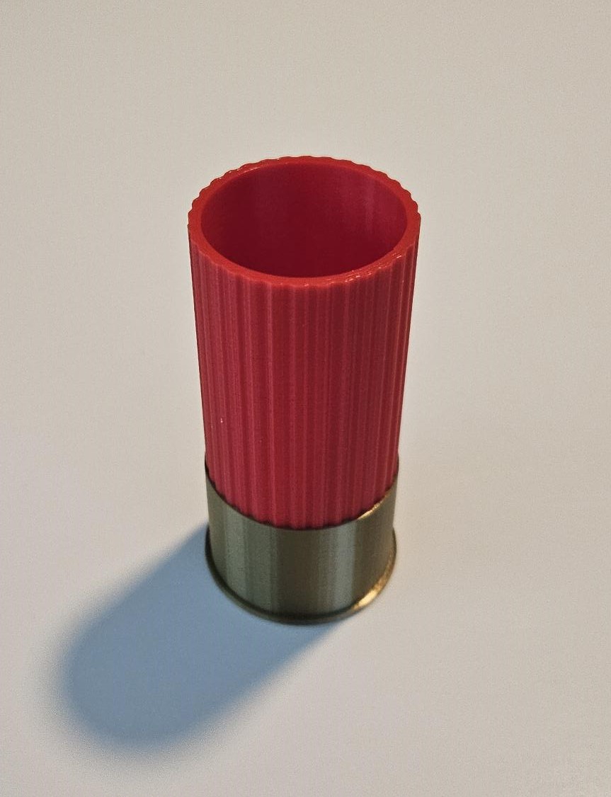 Shotgun Shell Shot Glass by mhparsons | Download free STL model ...