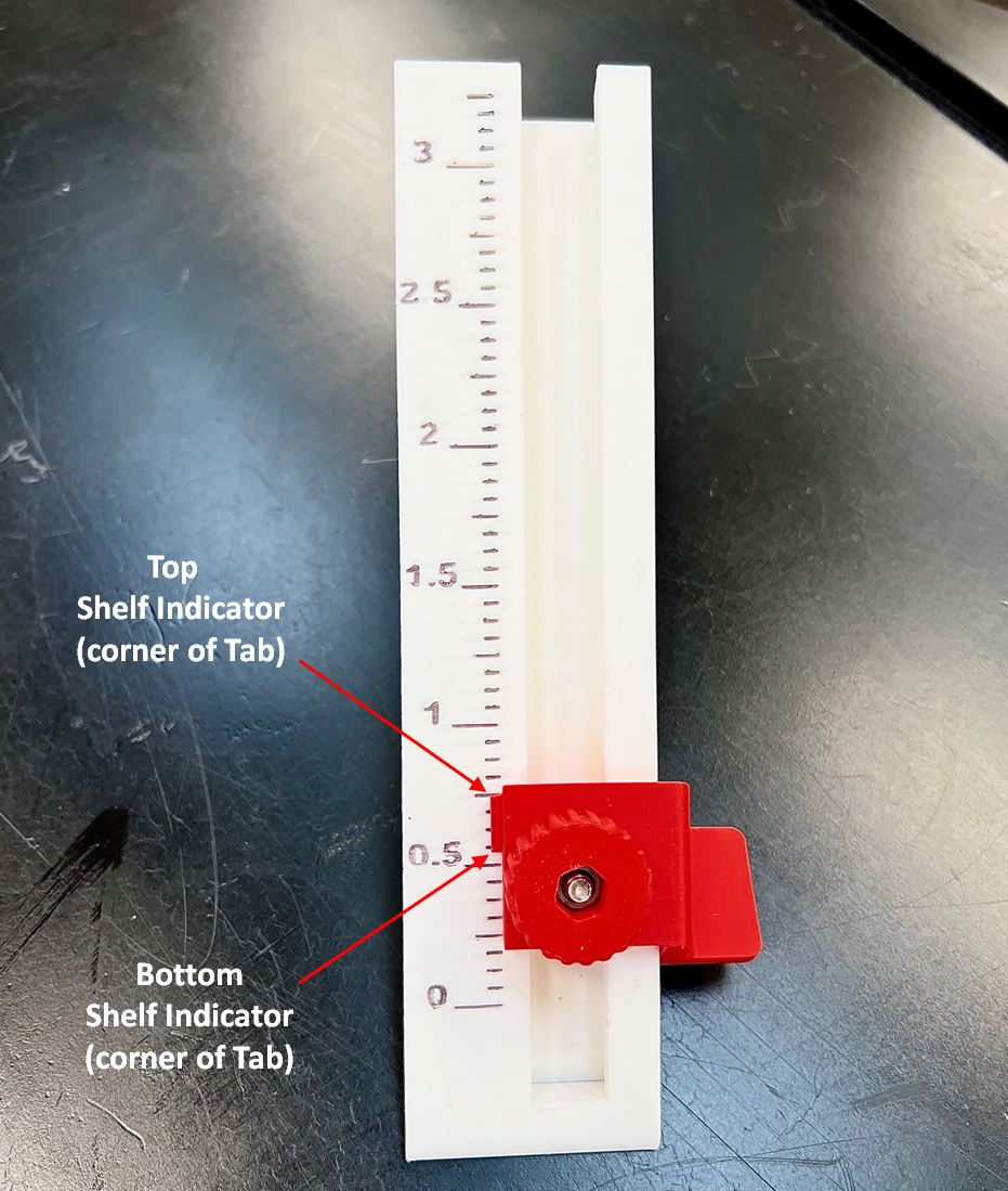 Adjustable Depth Gauge for Table Saw, Drill Press, Router (Imperial ...