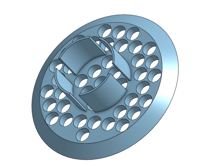 Bathroom Tub Strainer V2 (bigger 8mm holes) by yelrow525 | Download ...