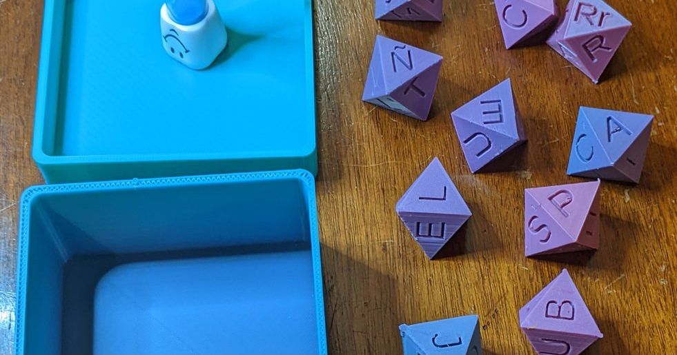 Octobabble-Spanish un Juego de Dados Basado en Palabras by Brian ...