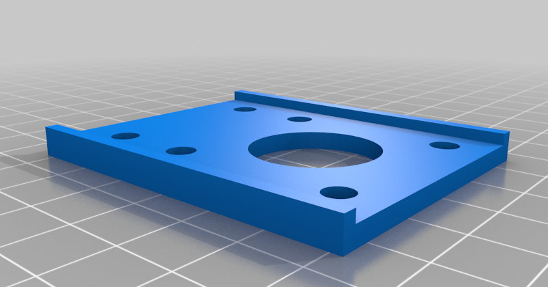 Creality extruder mounting bracket by Brian Coulter | Download free STL ...
