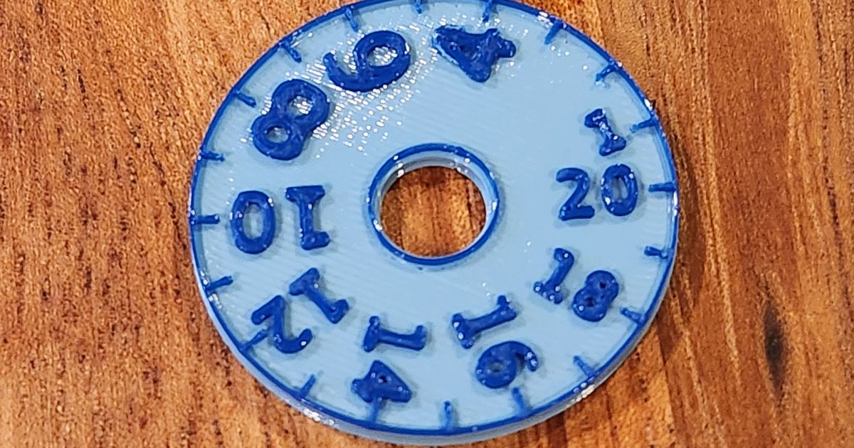 Camerdactyl Brancopan Counter Dial 3D Printable by Schaefermakes ...