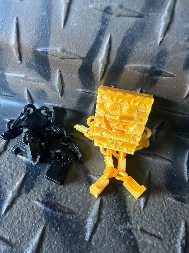 SpongeBob (flexi) by Kaleb08 | Download free STL model | Printables.com