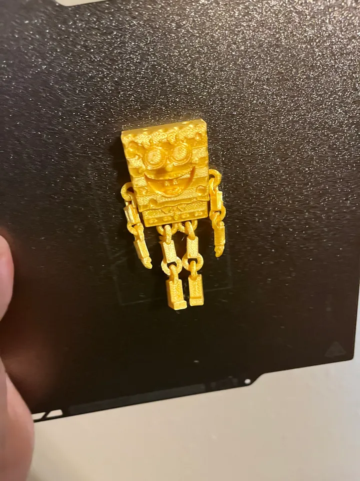 SpongeBob (flexi) by Kaleb08 | Download free STL model | Printables.com